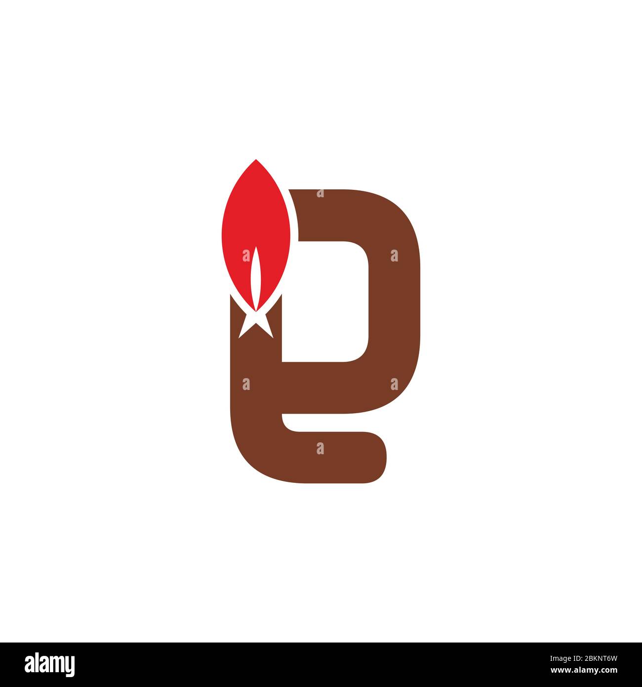 letter e simple gas flame symbol logo vector Stock Vector Image & Art ...