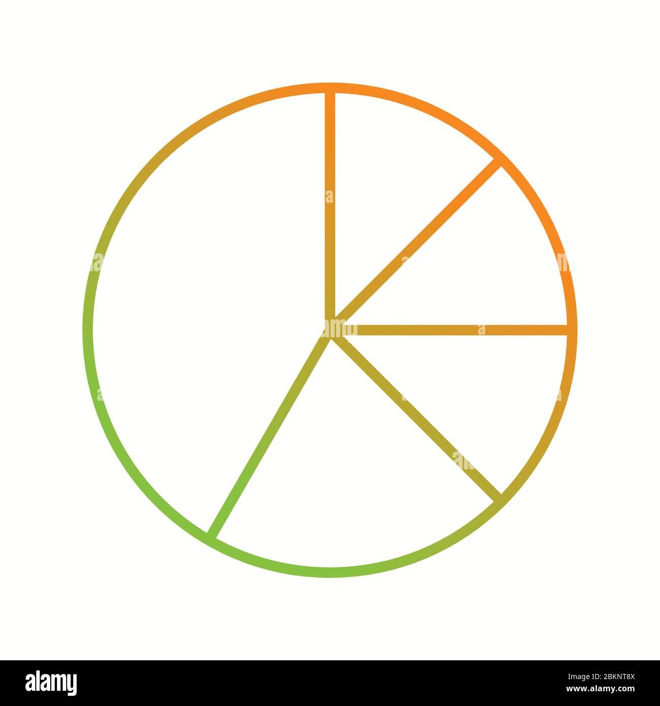 Beautiful Pie chart vector line icon Stock Vector Image & Art - Alamy