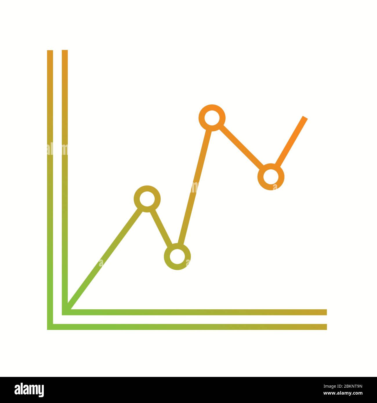 Beautiful Graph vector line icon Stock Vector Image & Art - Alamy