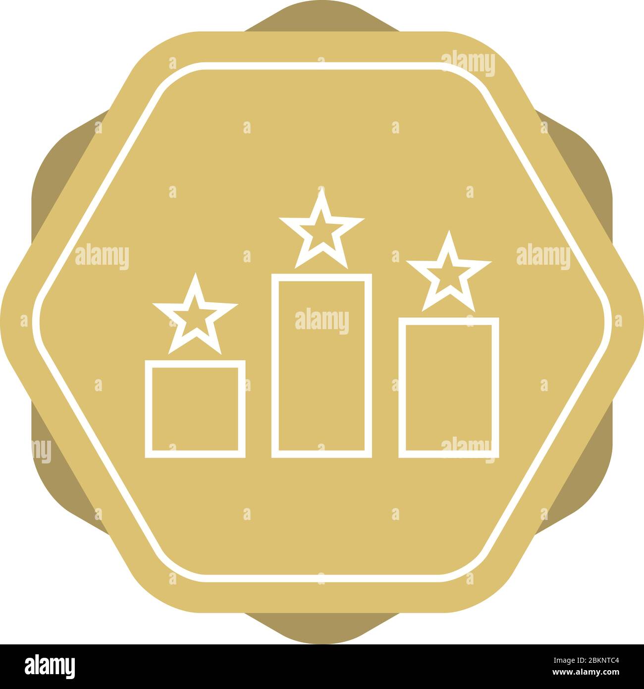 Beautiful Stars ranking vector line icon Stock Vector Image & Art - Alamy