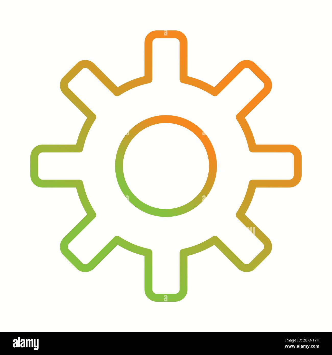 Beautiful Settings vector line icon Stock Vector Image & Art - Alamy