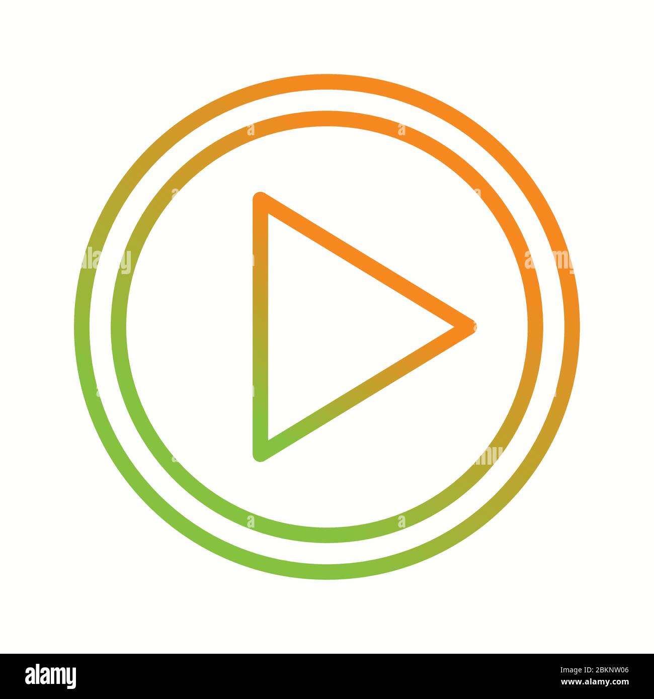 Beautiful Video player vector line icon Stock Vector Image & Art - Alamy