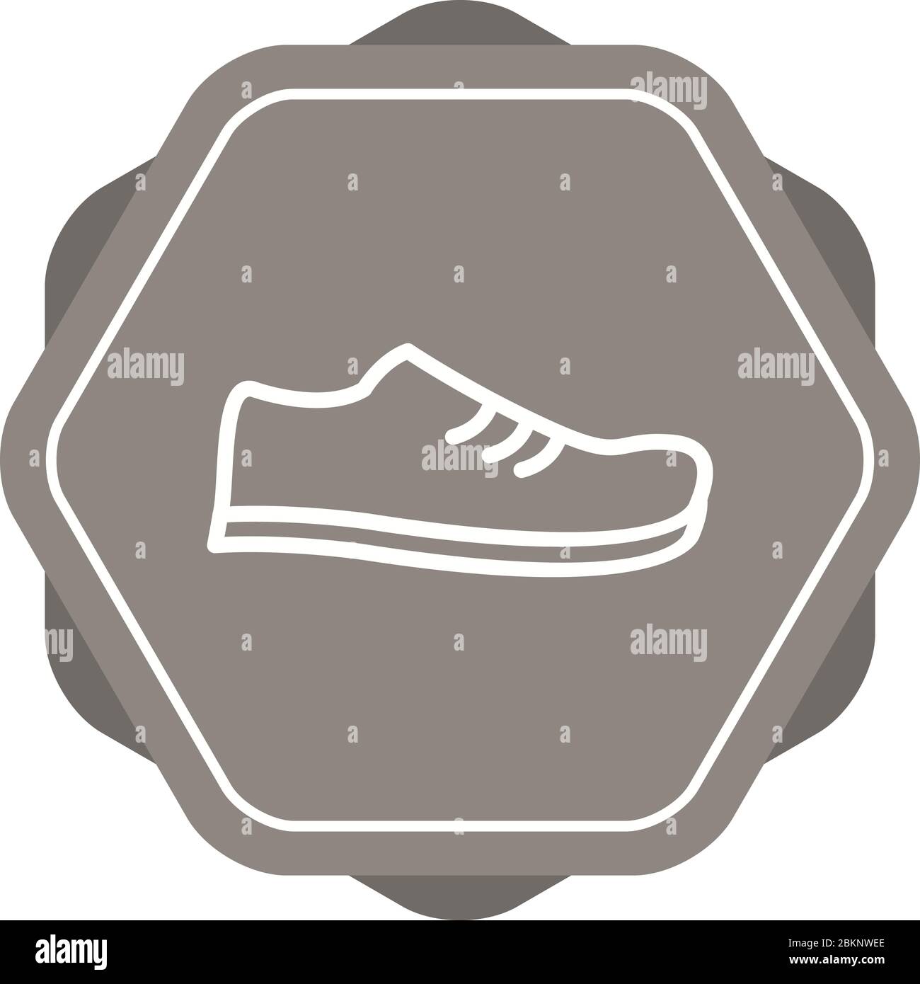 Beautiful Shoe vector line icon Stock Vector Image & Art - Alamy