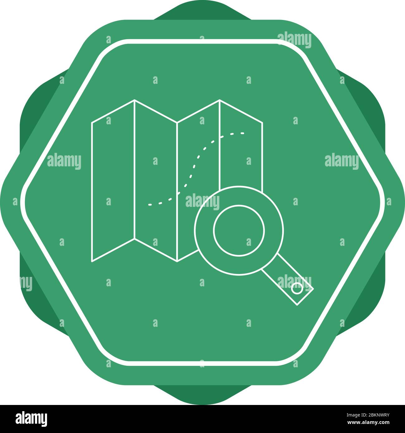 Beautiful Search on map vector line icon Stock Vector Image & Art - Alamy