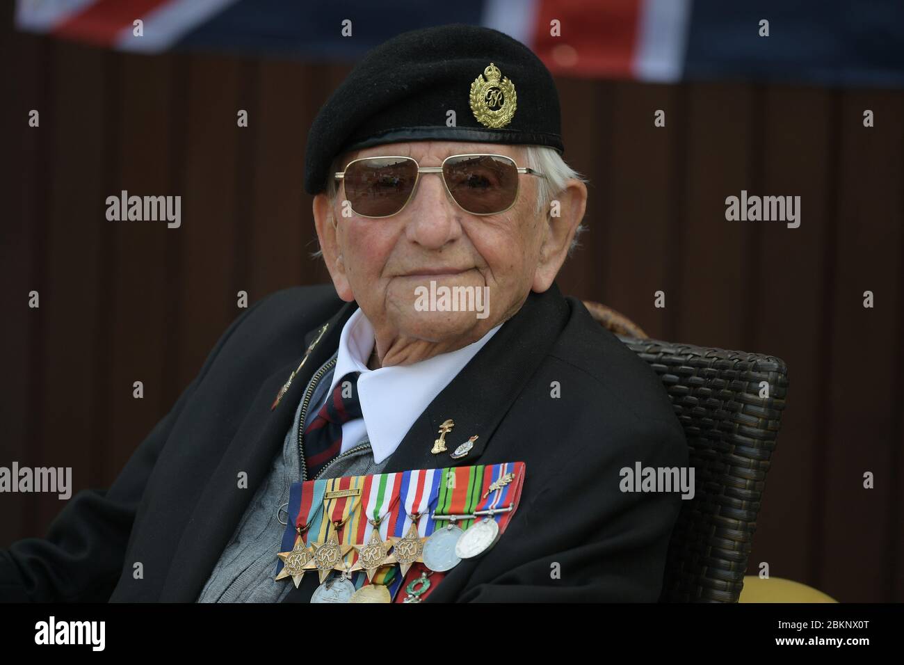 D-Day veteran Don Sheppard celebrates his 100th Birthday at his home in ...