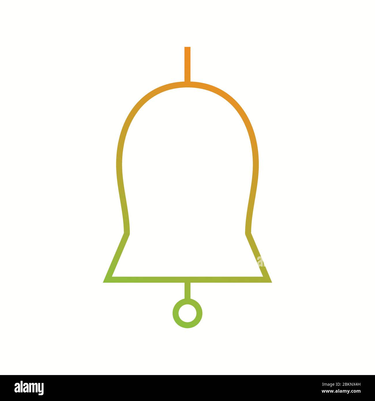 Beautiful Bell vector line icon Stock Vector Image & Art - Alamy