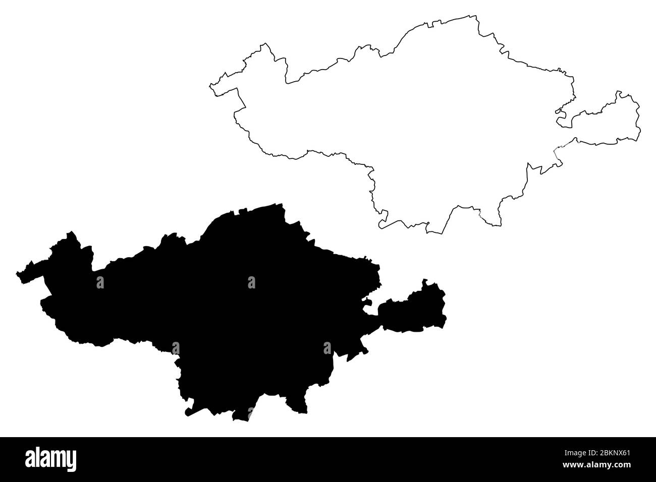 Esch-sur-Alzette canton (Grand Duchy of Luxembourg, Administrative ...