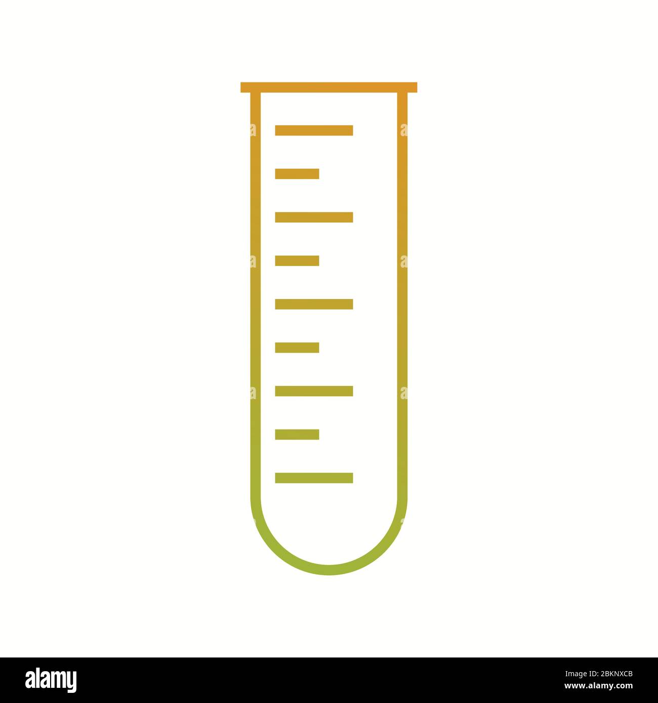 Beautiful test tube line icon Stock Vector Image & Art - Alamy