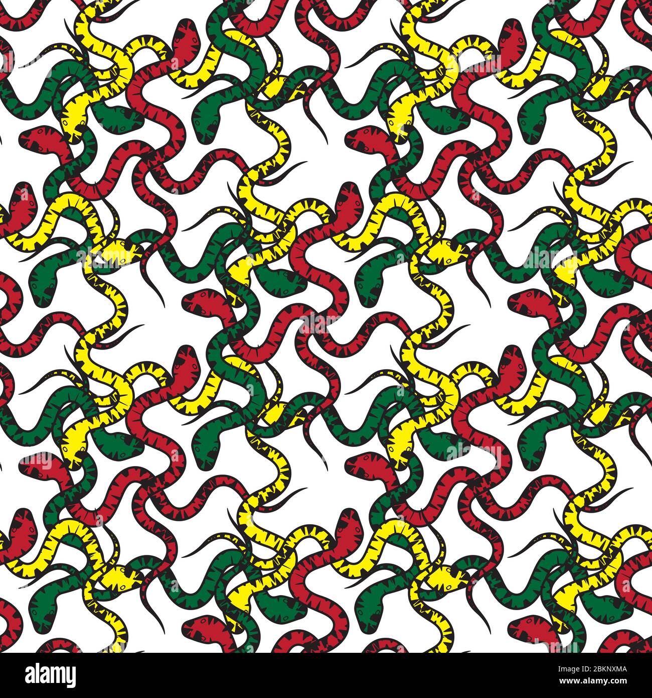 Snake skin seamless texture pattern Stock Vector Images - Alamy