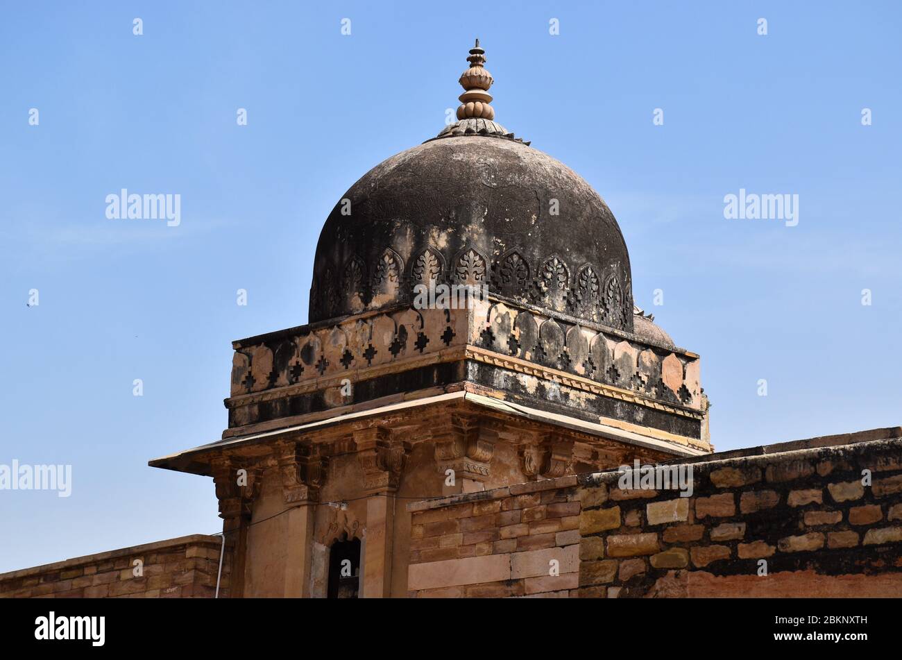 Gwalior, Madhya Pradesh/India : March 15, 2020 - Dome at 'Gujari Mahal ...