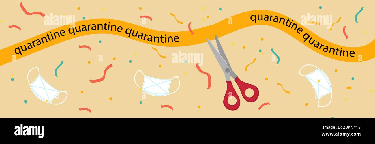 Covid 19 end of lockdown Stock Vector Images - Alamy