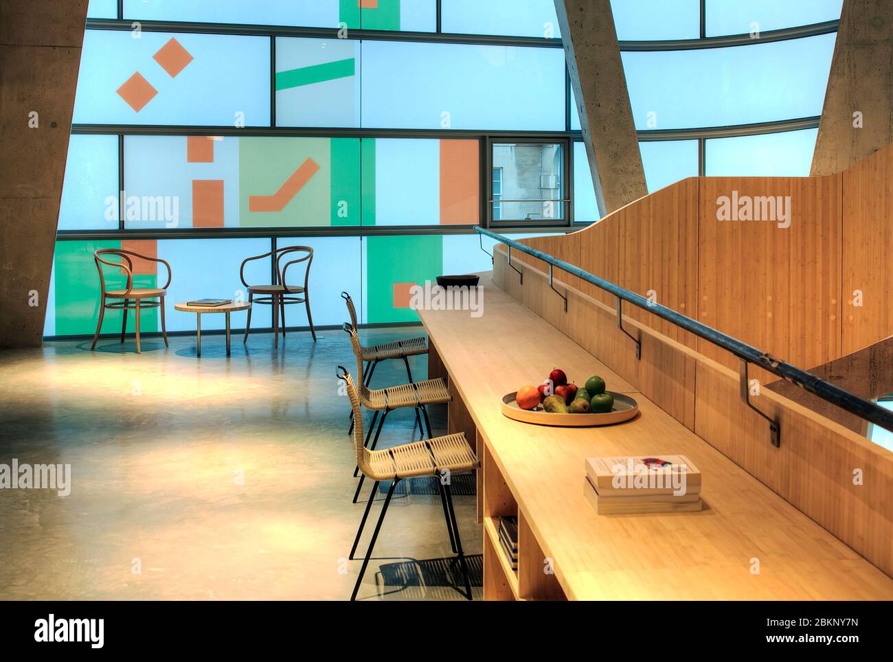 First floor reading desk. Maggies Centre, St Bartholomews Hospital ...