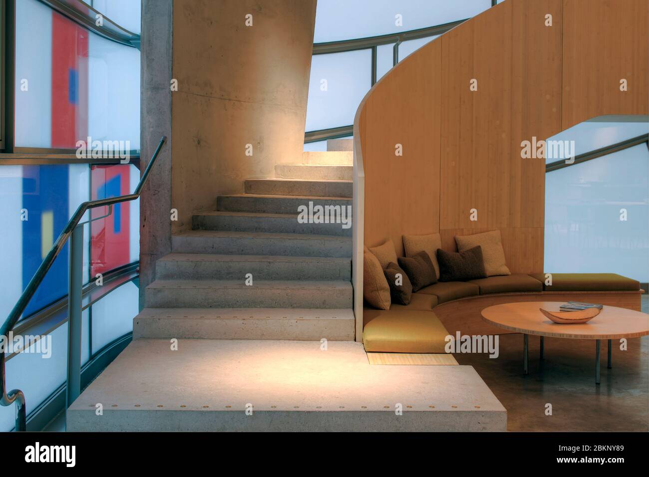 Staircase entrance. Maggies Centre, St Bartholomews Hospital, EC1A 7BC ...