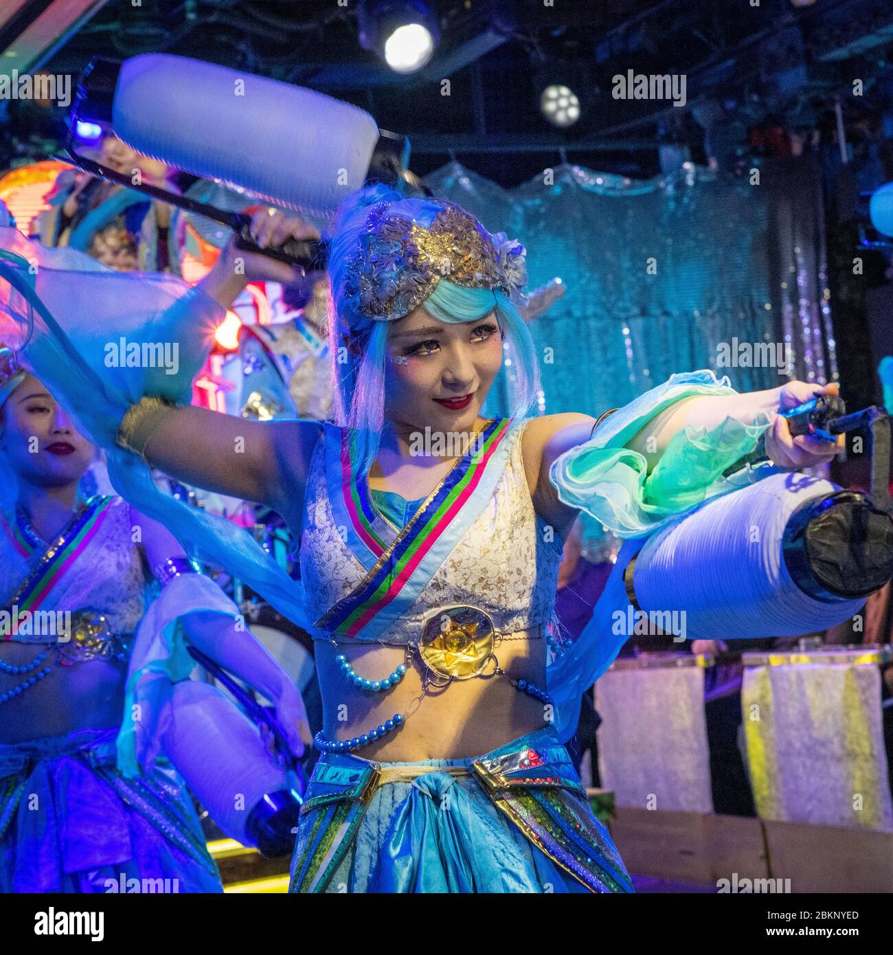 Robot Restaurant Stage Show, Tokyo, japan Stock Photo - Alamy