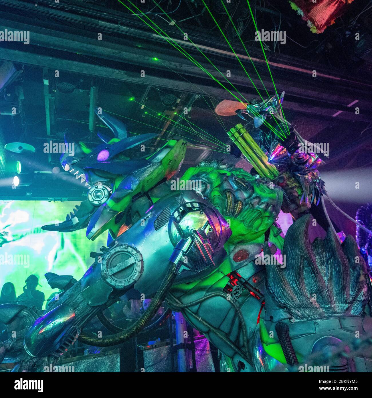 Robot Restaurant Stage Show, Tokyo, japan Stock Photo - Alamy
