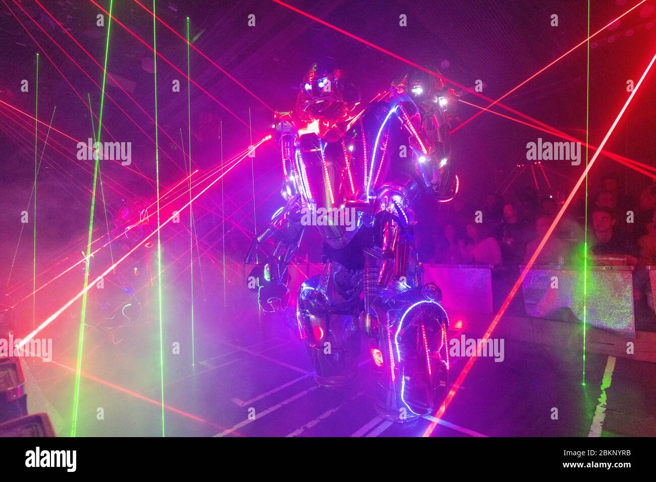 Robot Restaurant Stage Show, Tokyo, japan Stock Photo - Alamy