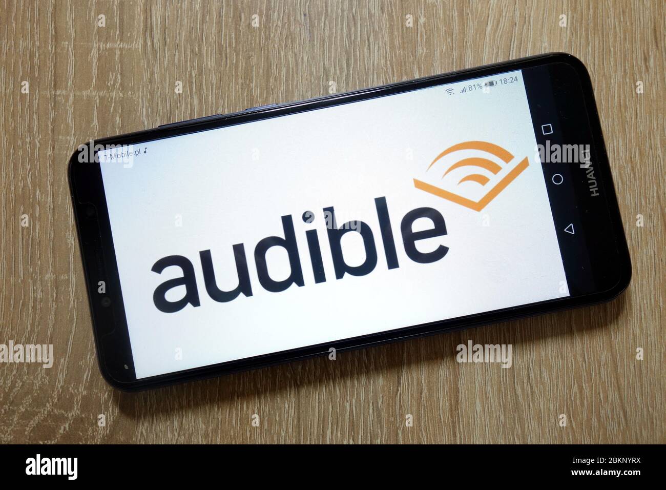Audible app logo hi-res stock photography and images - Alamy