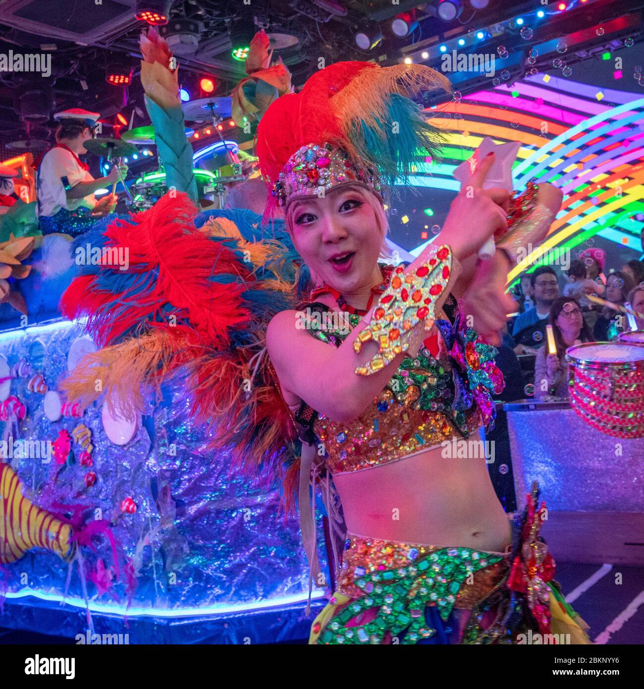 Robot Restaurant Stage Show, Tokyo, japan Stock Photo - Alamy