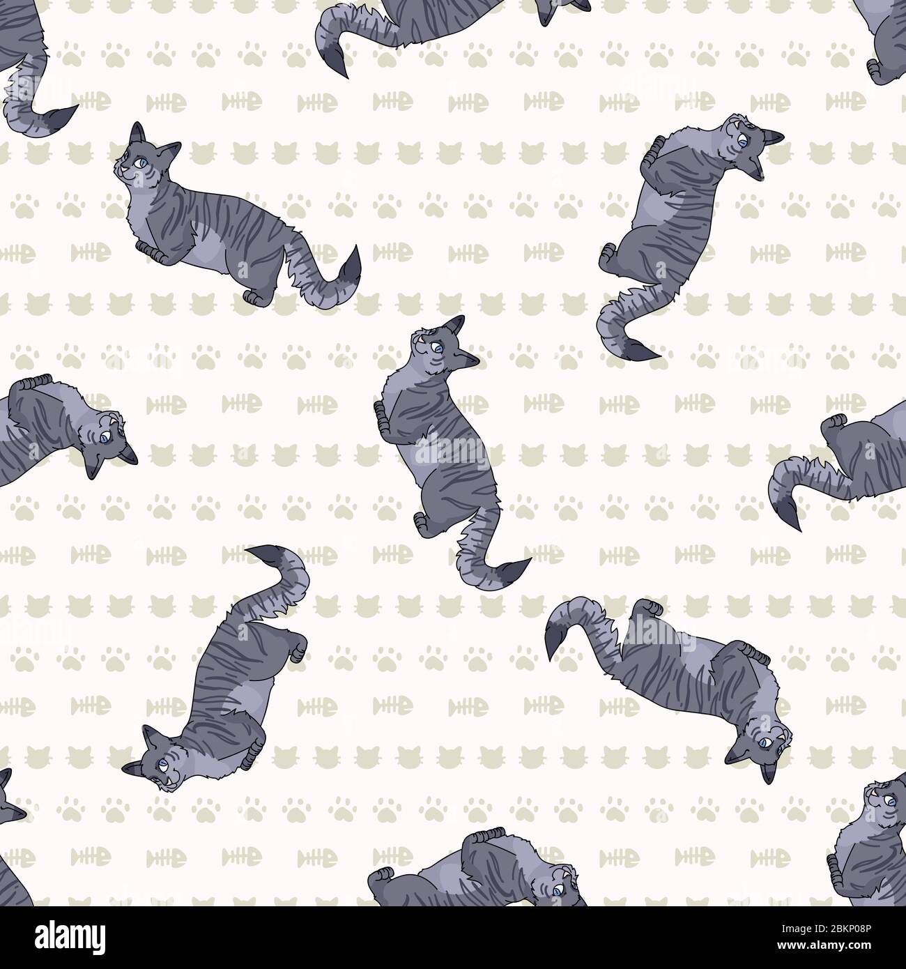 Katze domestic cat Stock Vector Images - Alamy