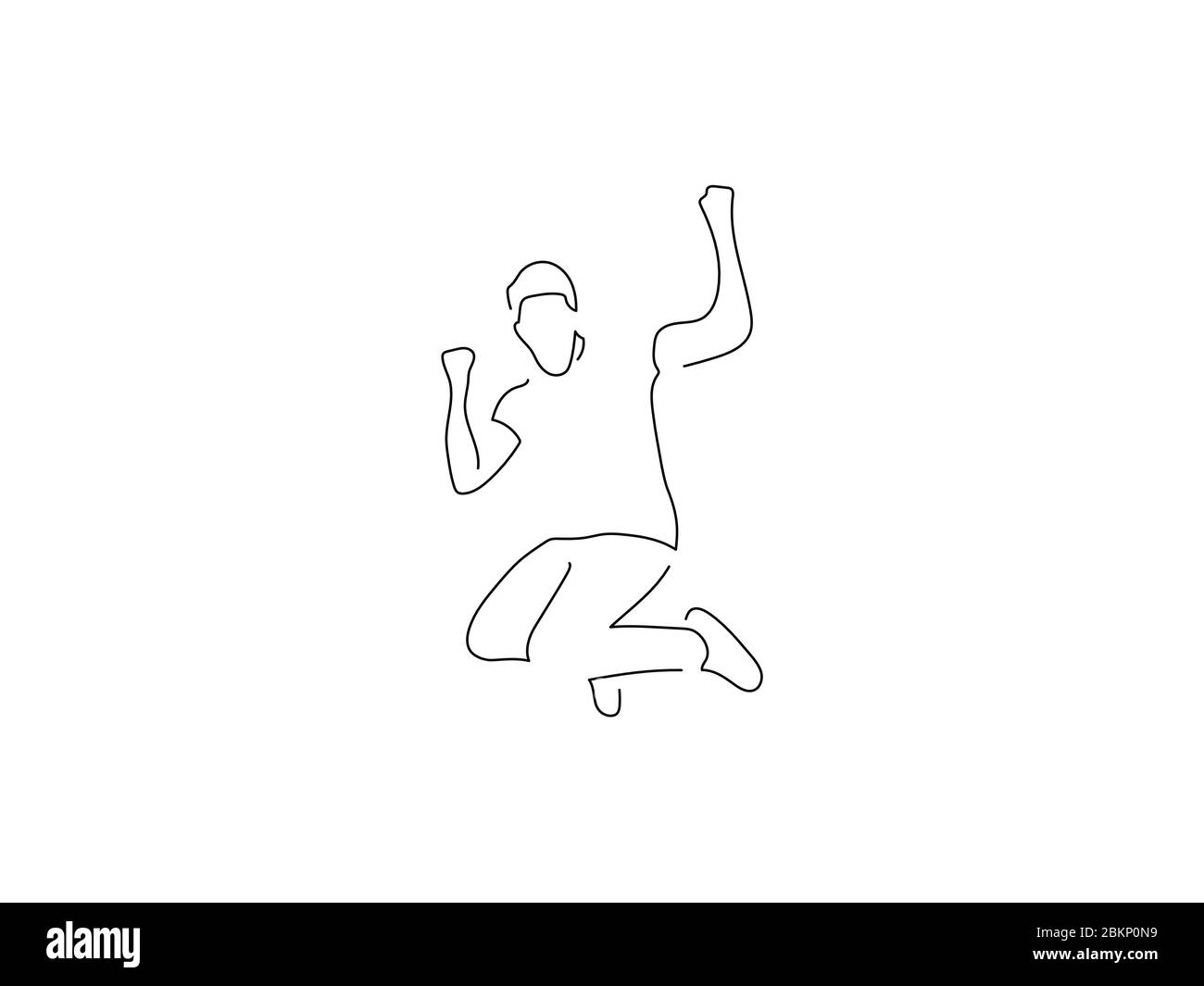 Full length people isolated line drawing, vector illustration design ...