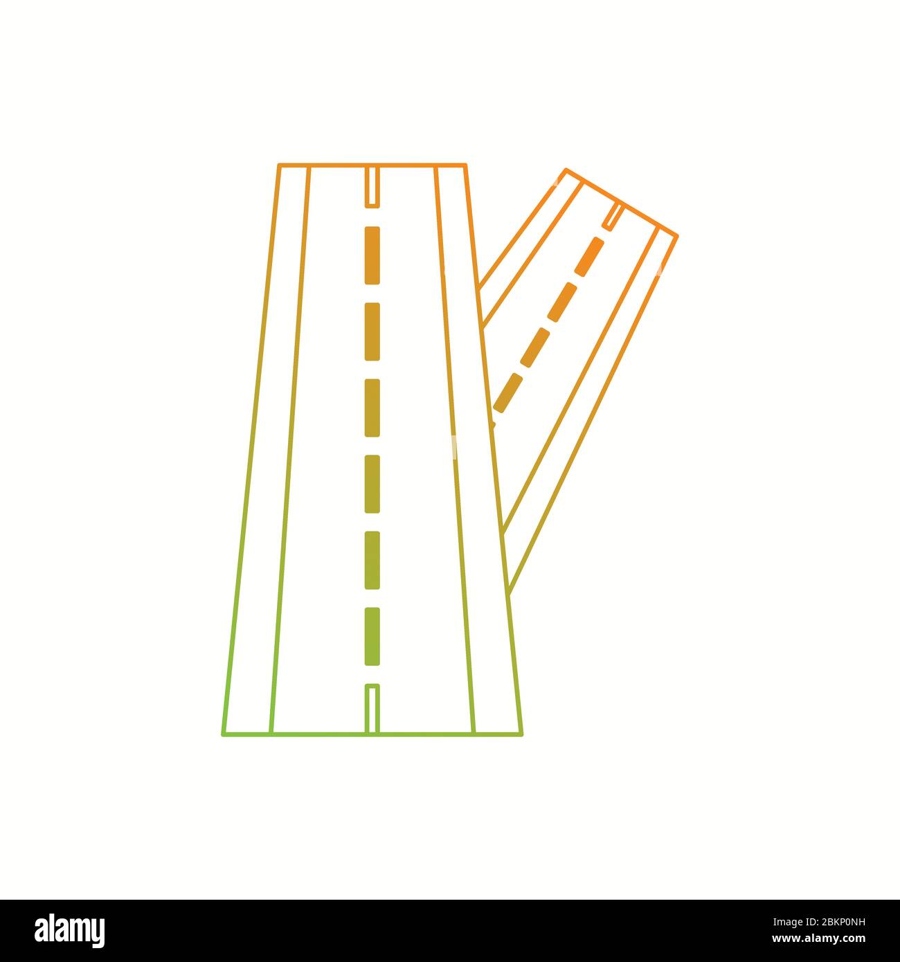 Highway link Cut Out Stock Images & Pictures - Alamy