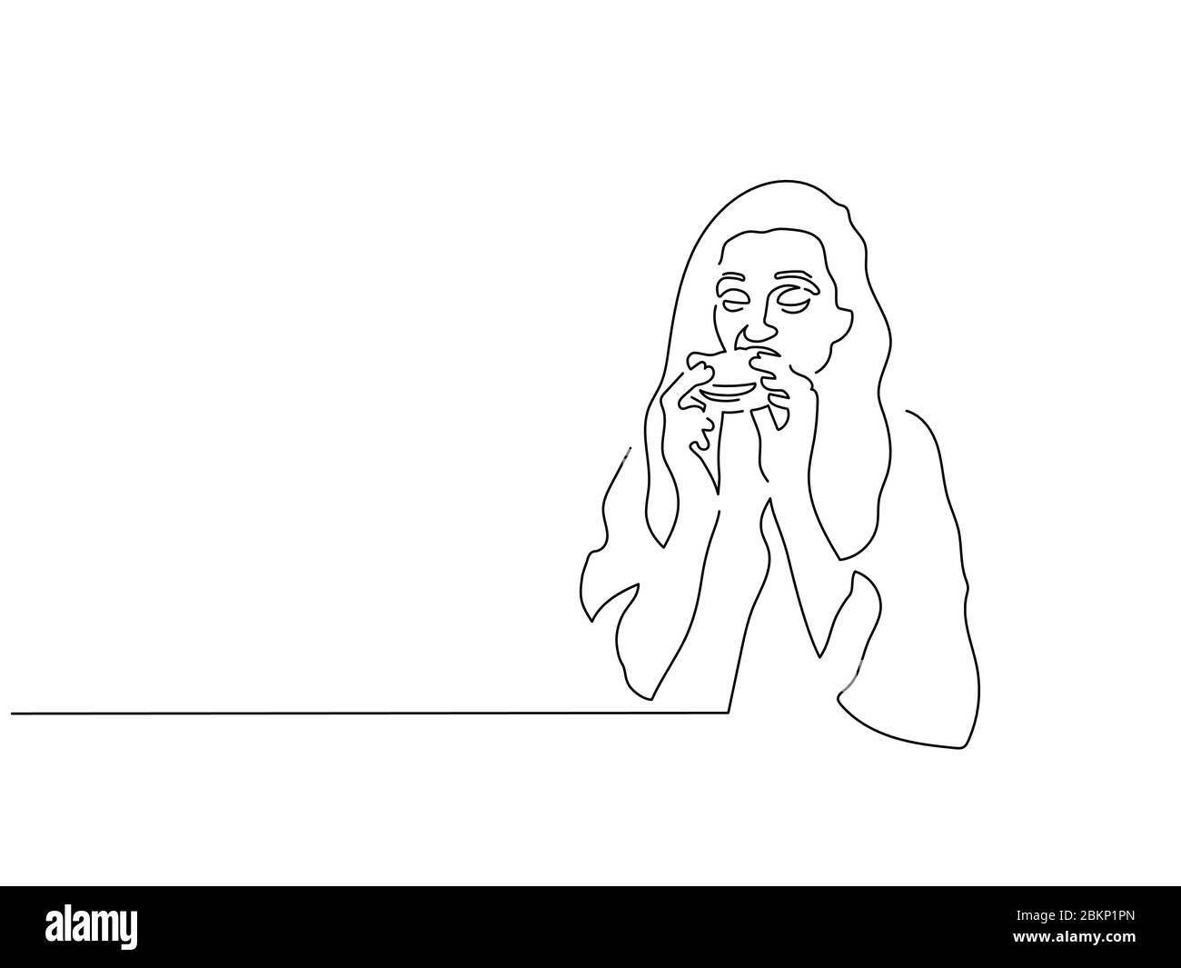 Person eating burger Black and White Stock Photos & Images - Alamy