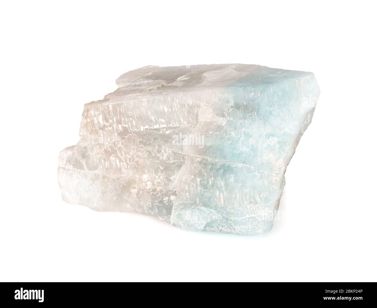 Natural polychrome topaz on white background Stock Photo - Alamy