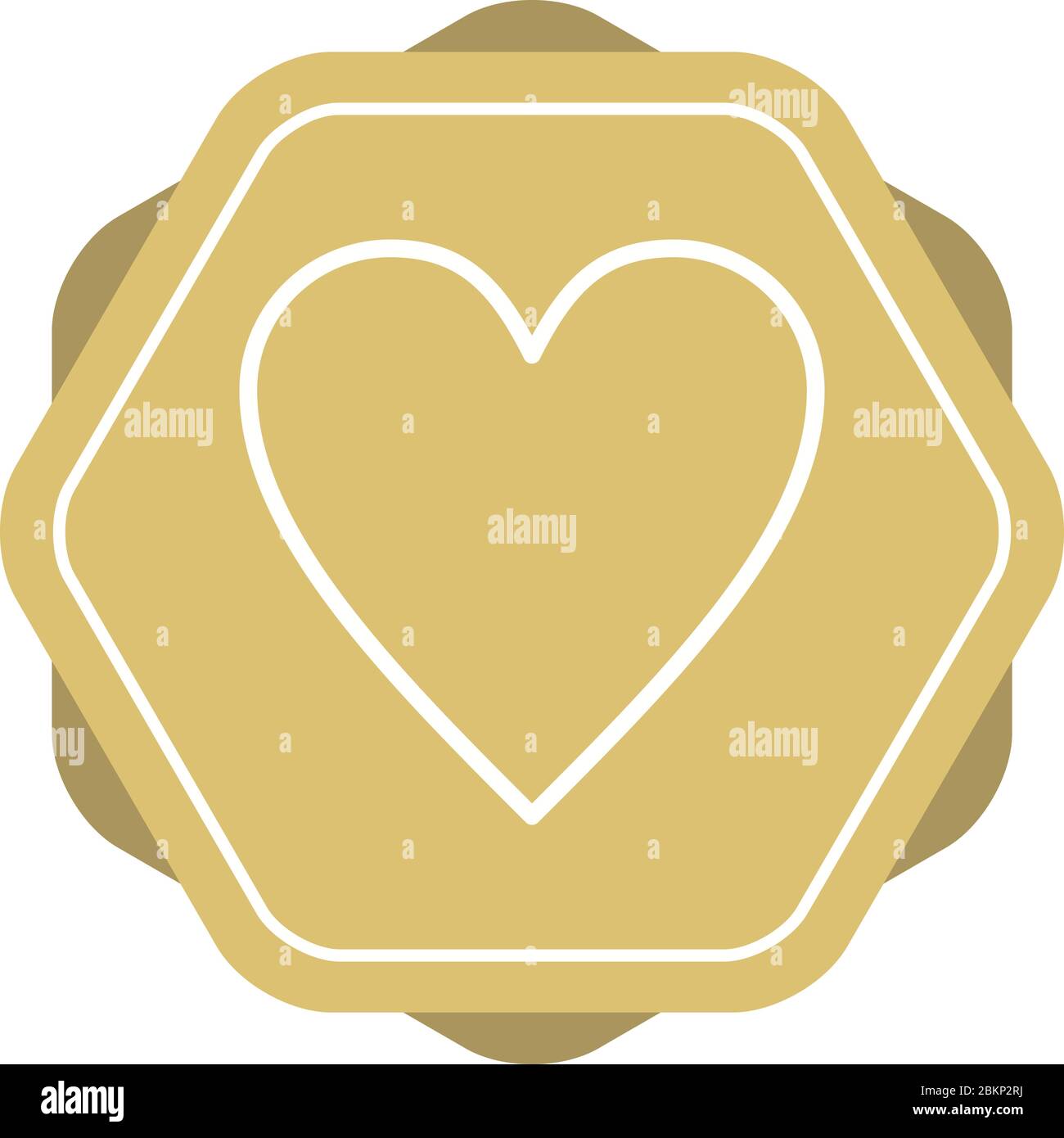 Beautiful Heart vector line icon Stock Vector Image & Art - Alamy