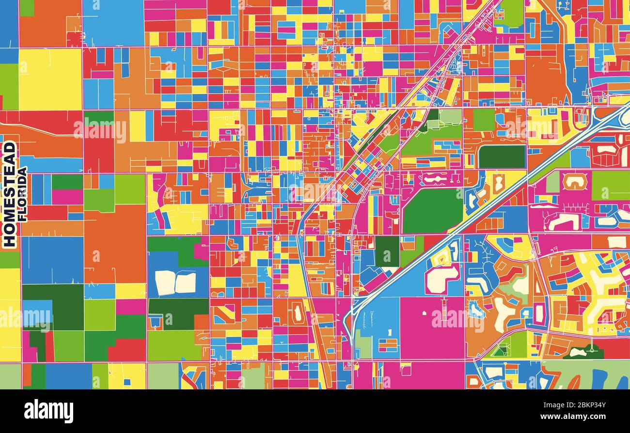 Homestead map hi-res stock photography and images - Alamy