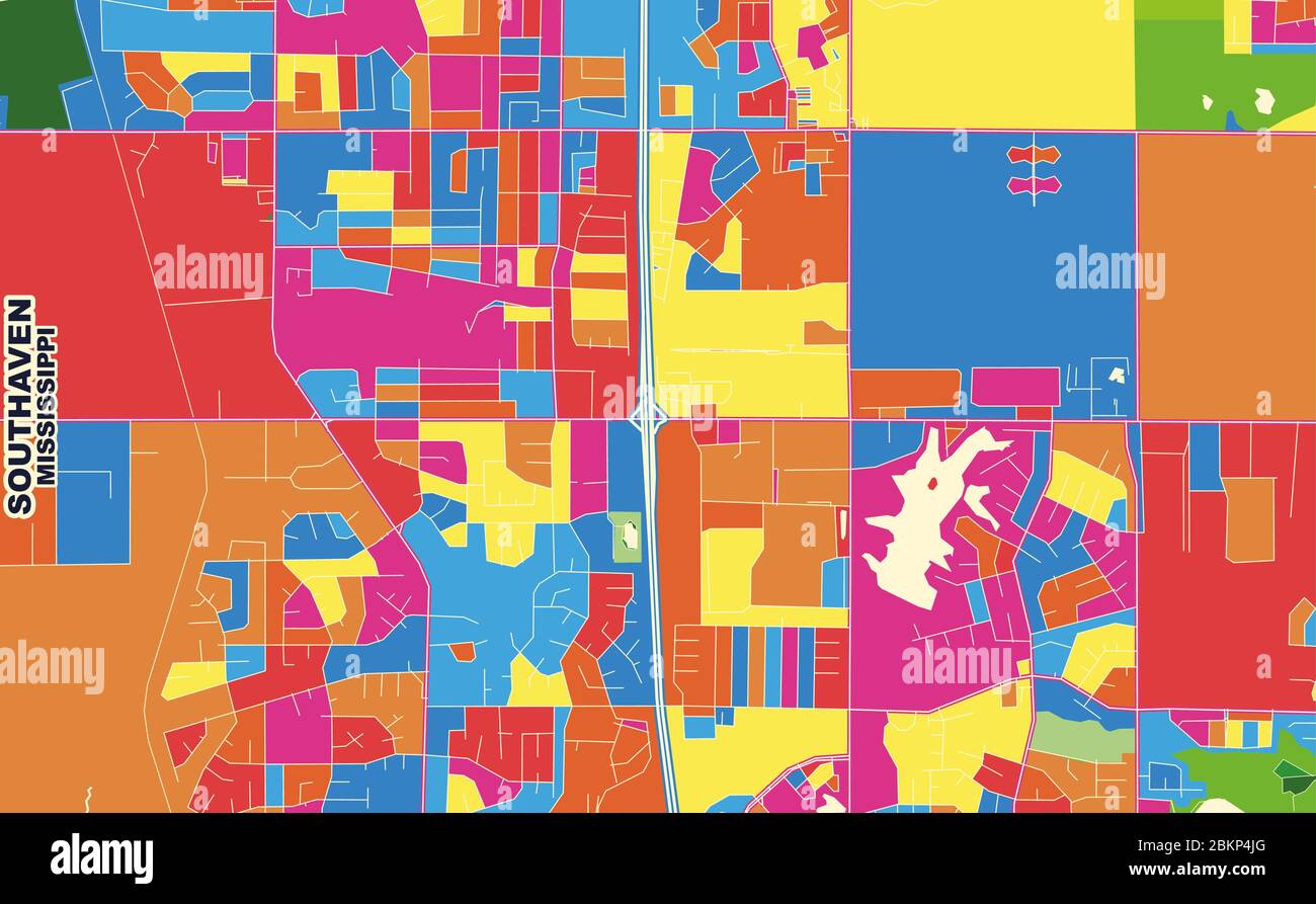 Southaven Zip Code Map