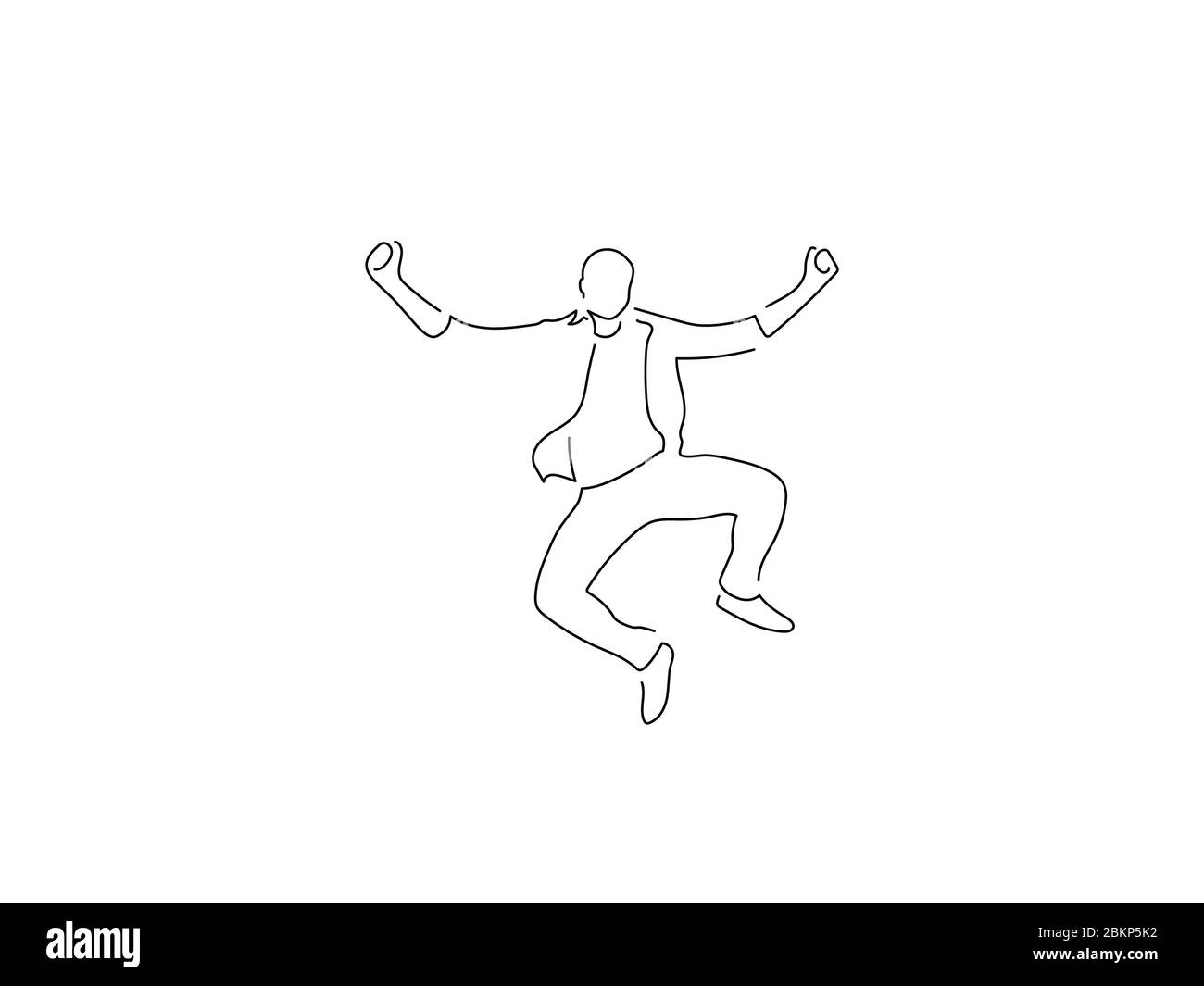 Full length people isolated line drawing, vector illustration design ...