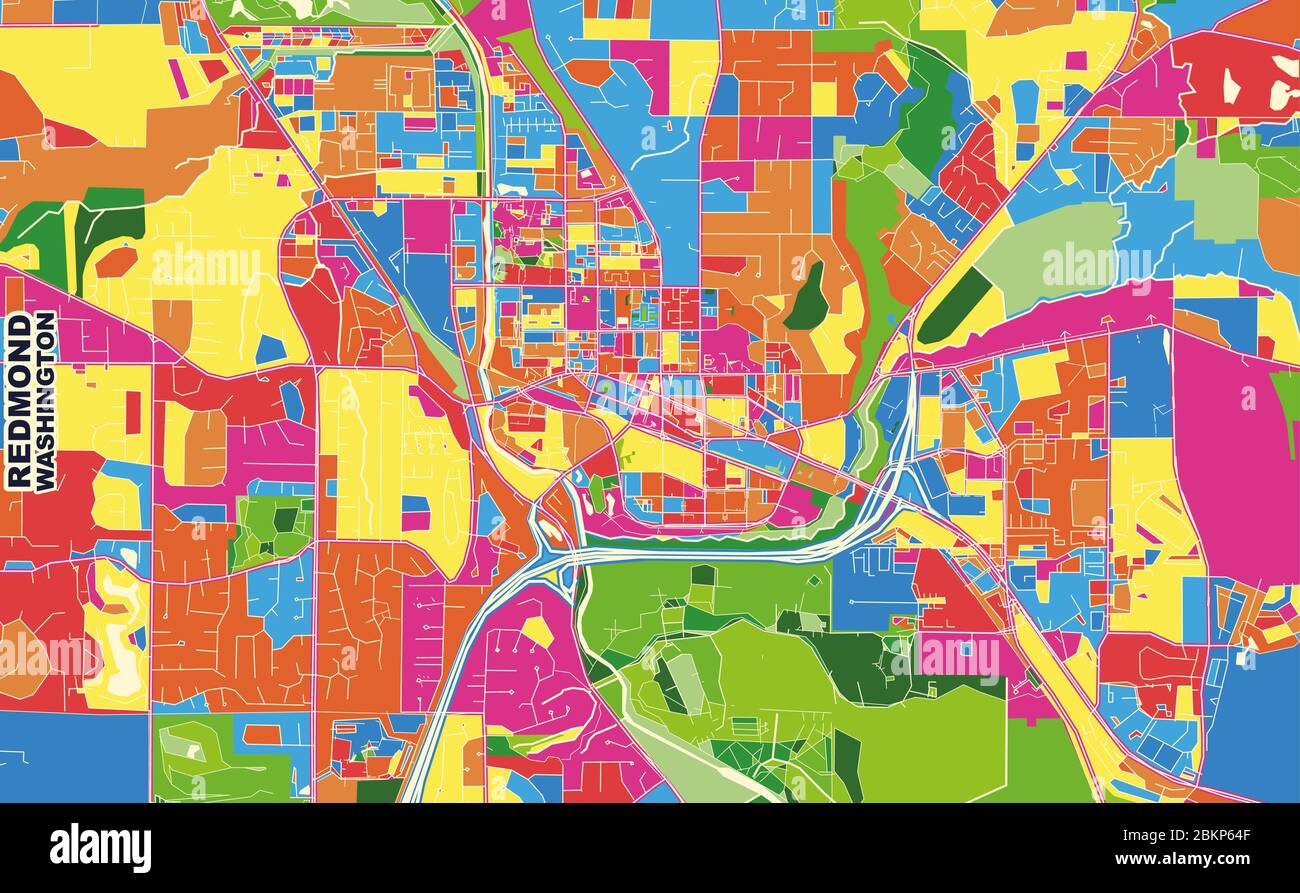 Redmond Washington Area Map