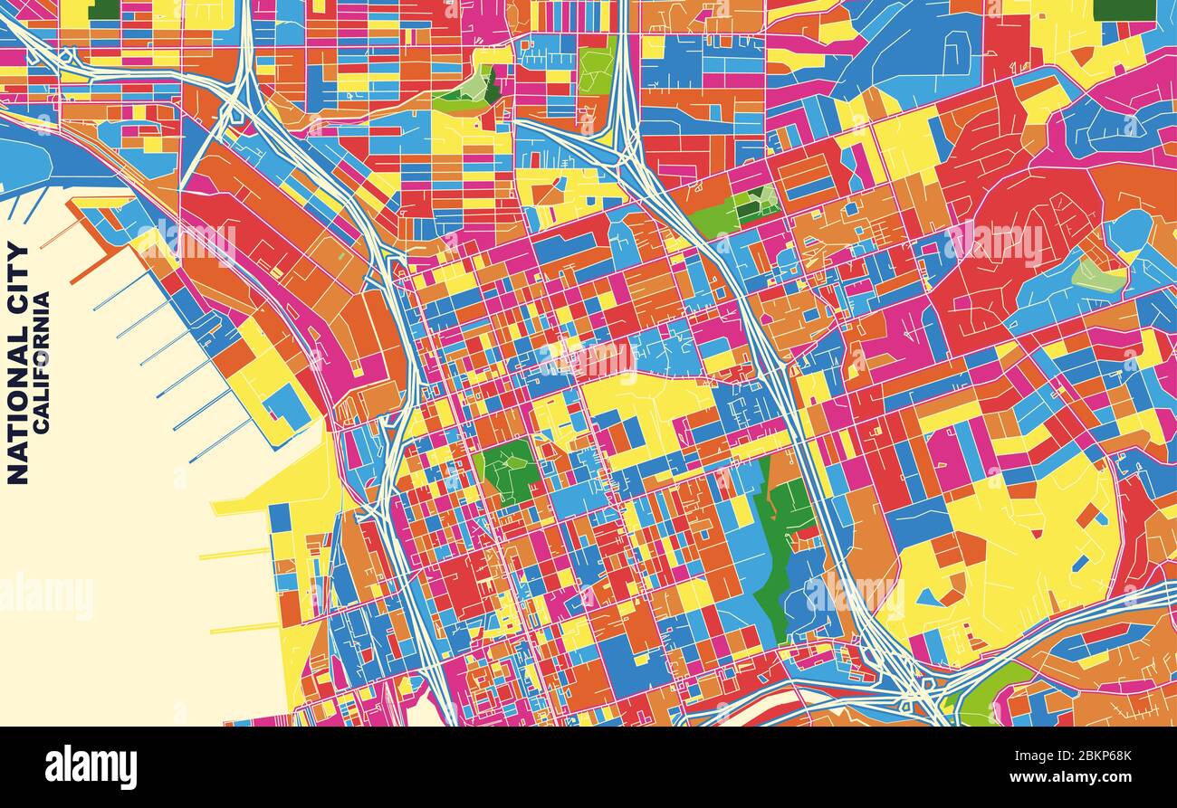 National City California Map National City Installs Historic U.S.