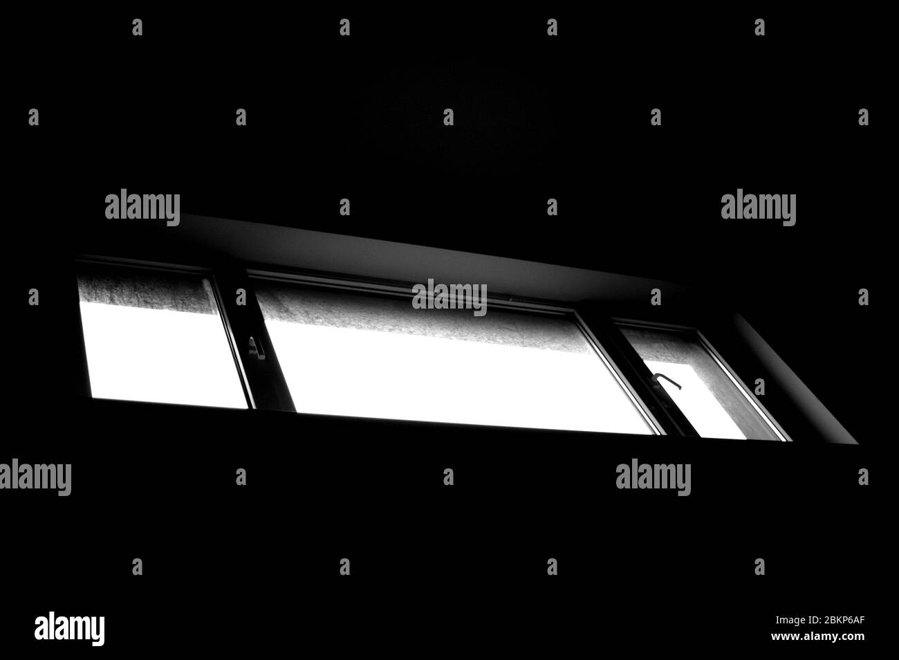 Clear Interior Stainless Steel Window Stock Photo - Alamy