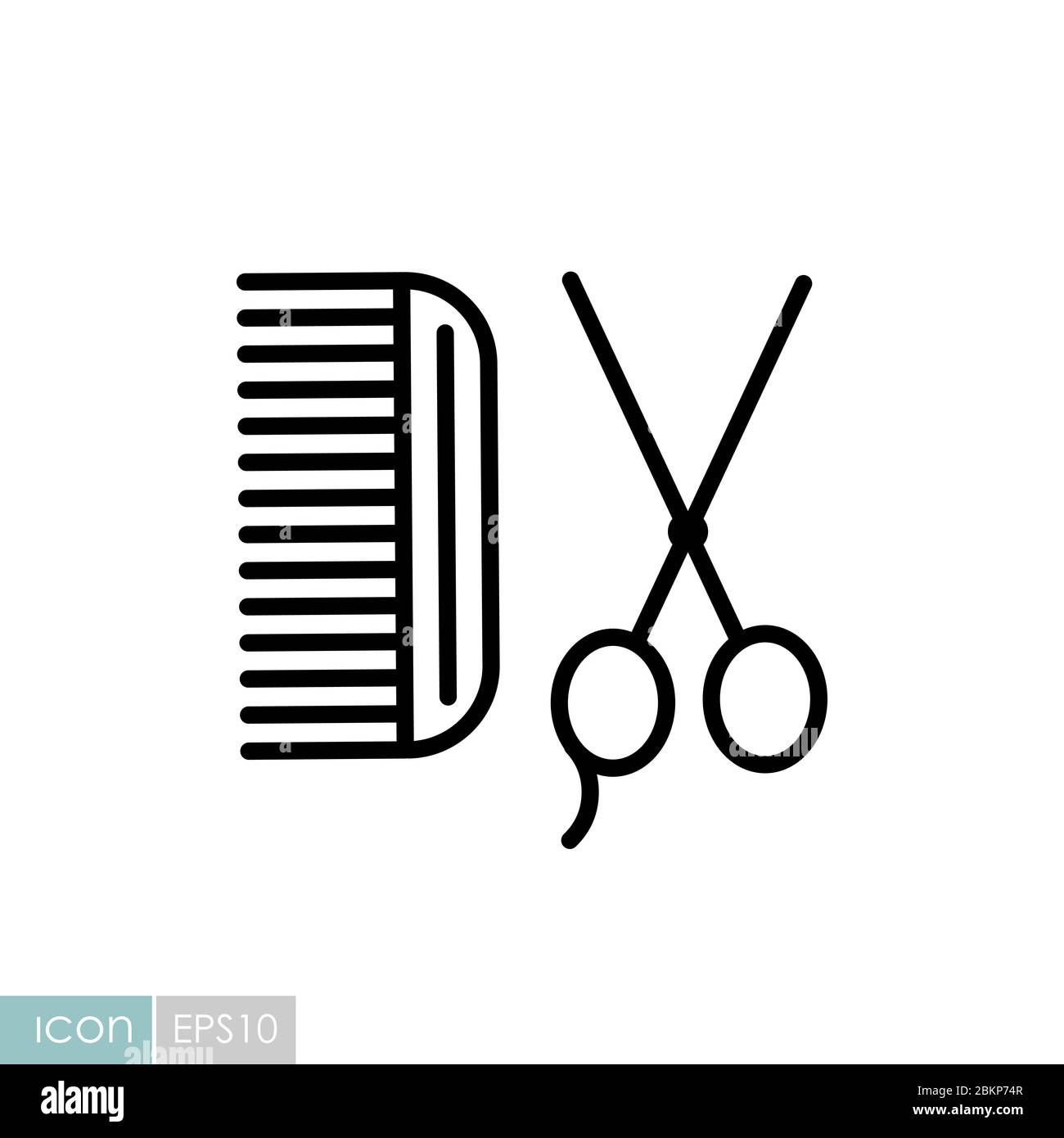 Comb hair cat Stock Vector Images - Alamy