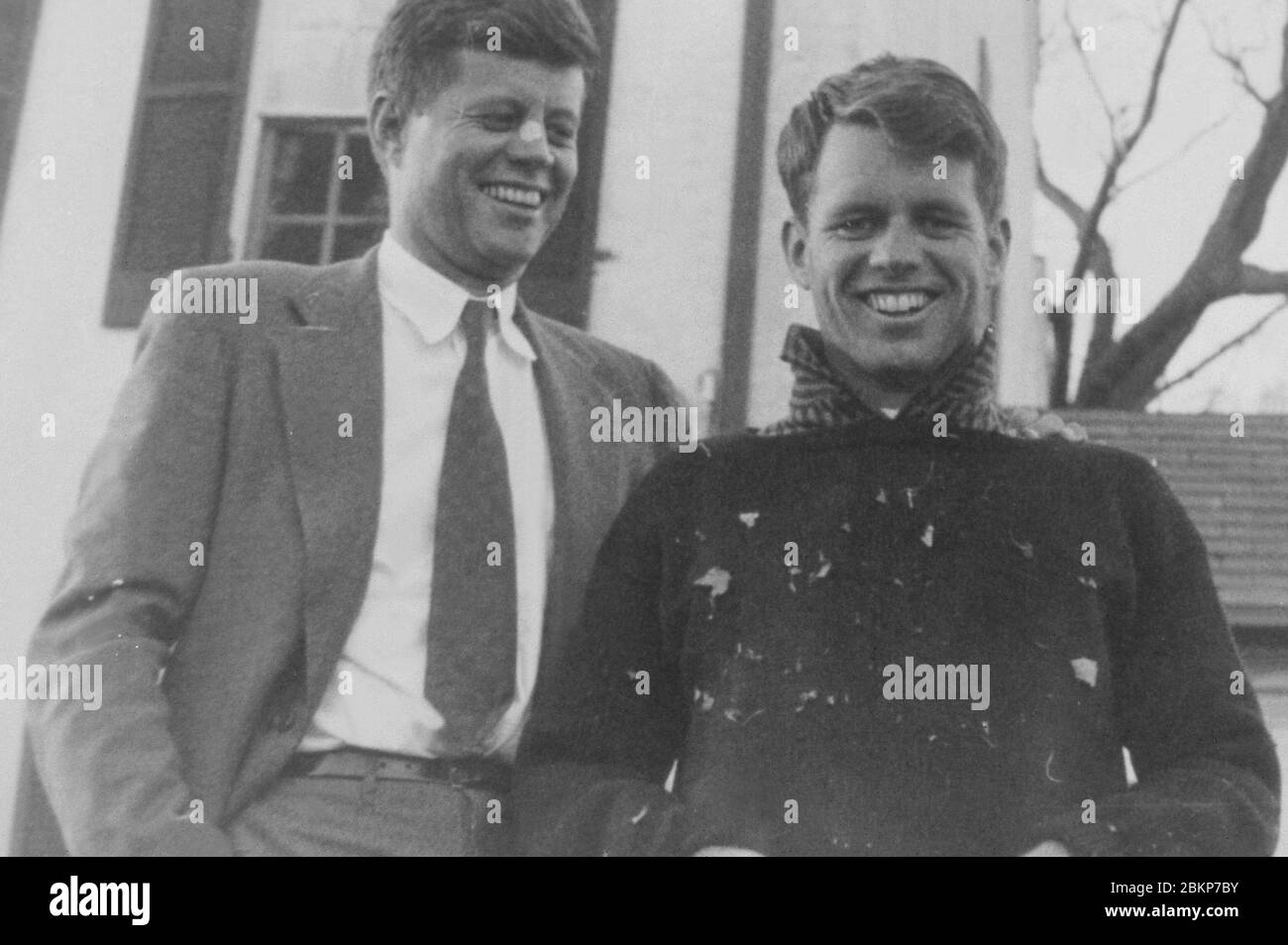 Kennedy john robert Black and White Stock Photos & Images - Alamy