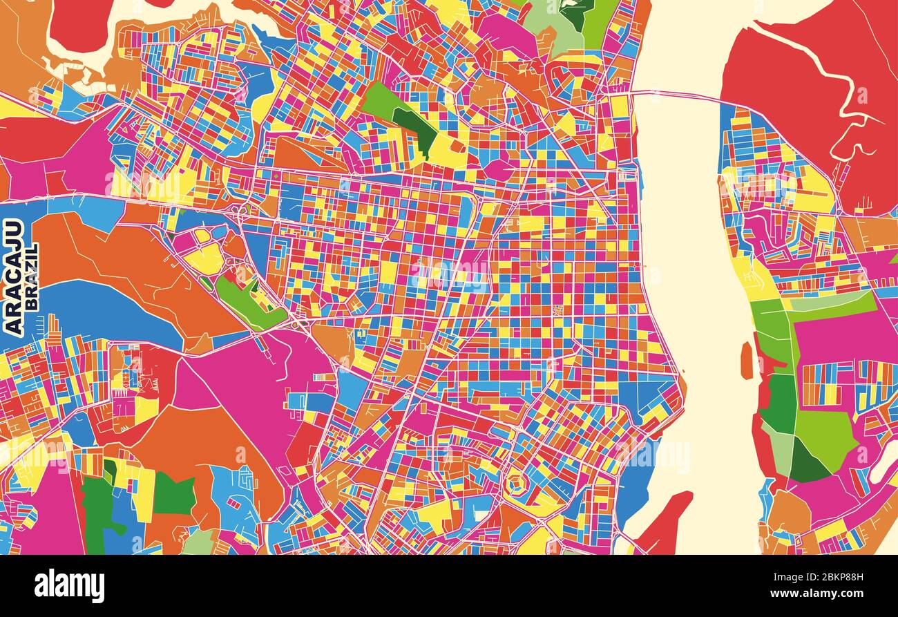 Aracaju Brazil Map