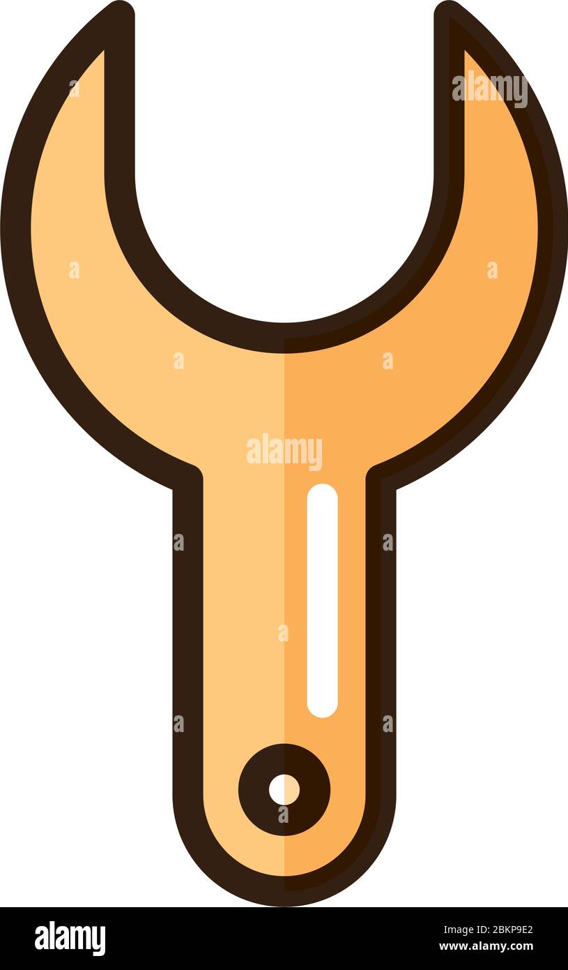 wrench support tool internet web technology interface vector ...