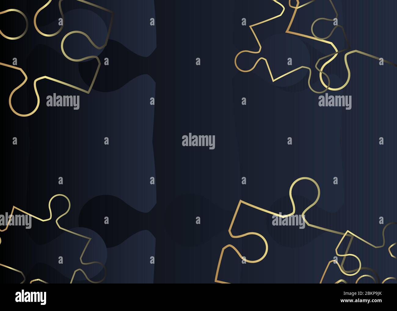 Minimalist black premium exclusive puzzle background. Vector luxury ...