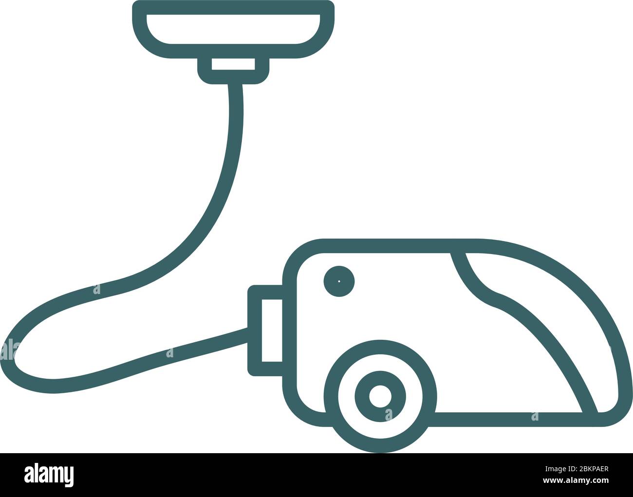 Canister vacuum cleaner Stock Vector Images - Alamy