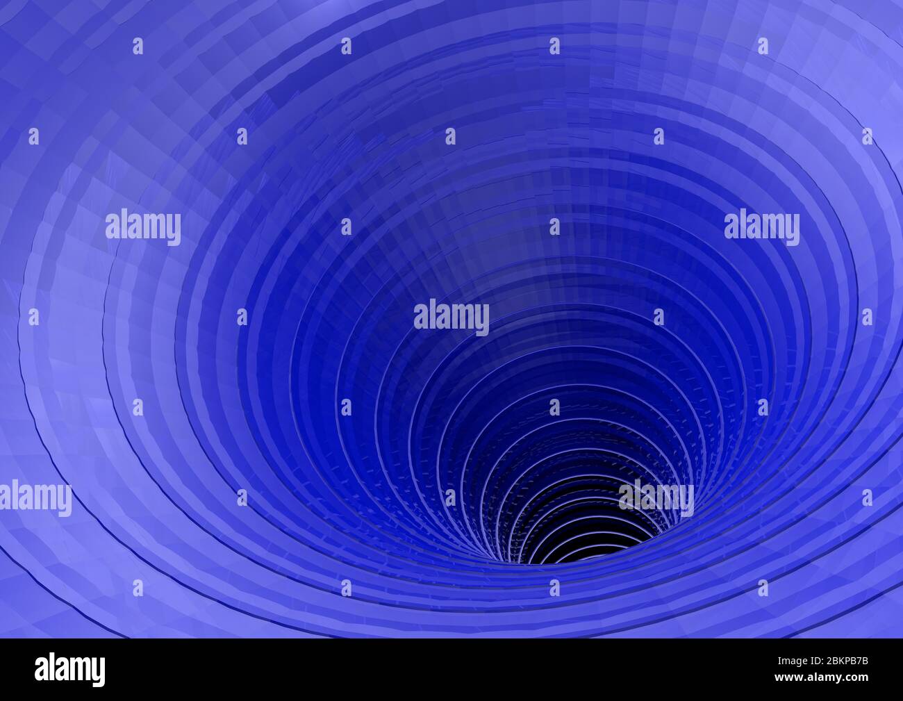 Abstract blue wave background. 3D illustration Stock Photo - Alamy