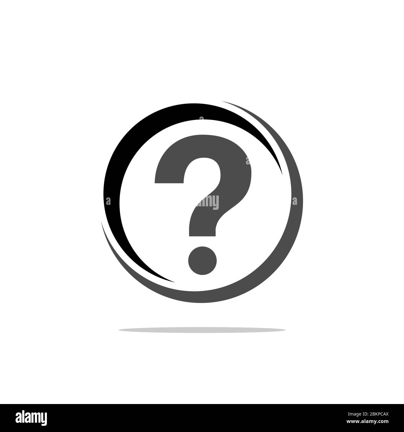 Question Mark Template Illustration Design. Vector EPS 10 Stock Photo ...