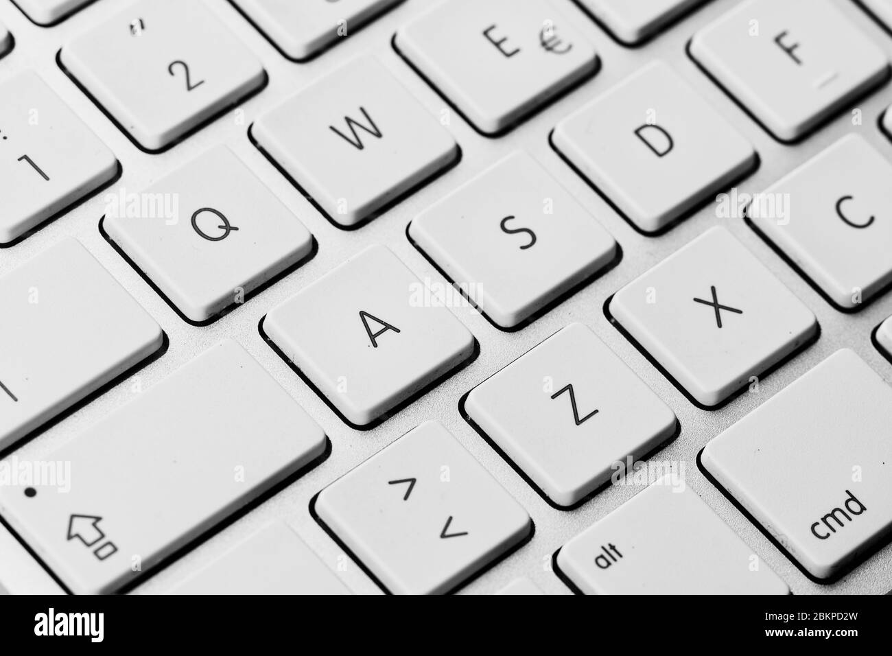 Detail of keyboard keys of personal computer Stock Photo - Alamy