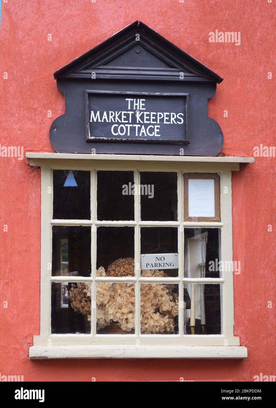 Window of The Market Keepers Cottage, Lavenham, suffolk, england Stock ...