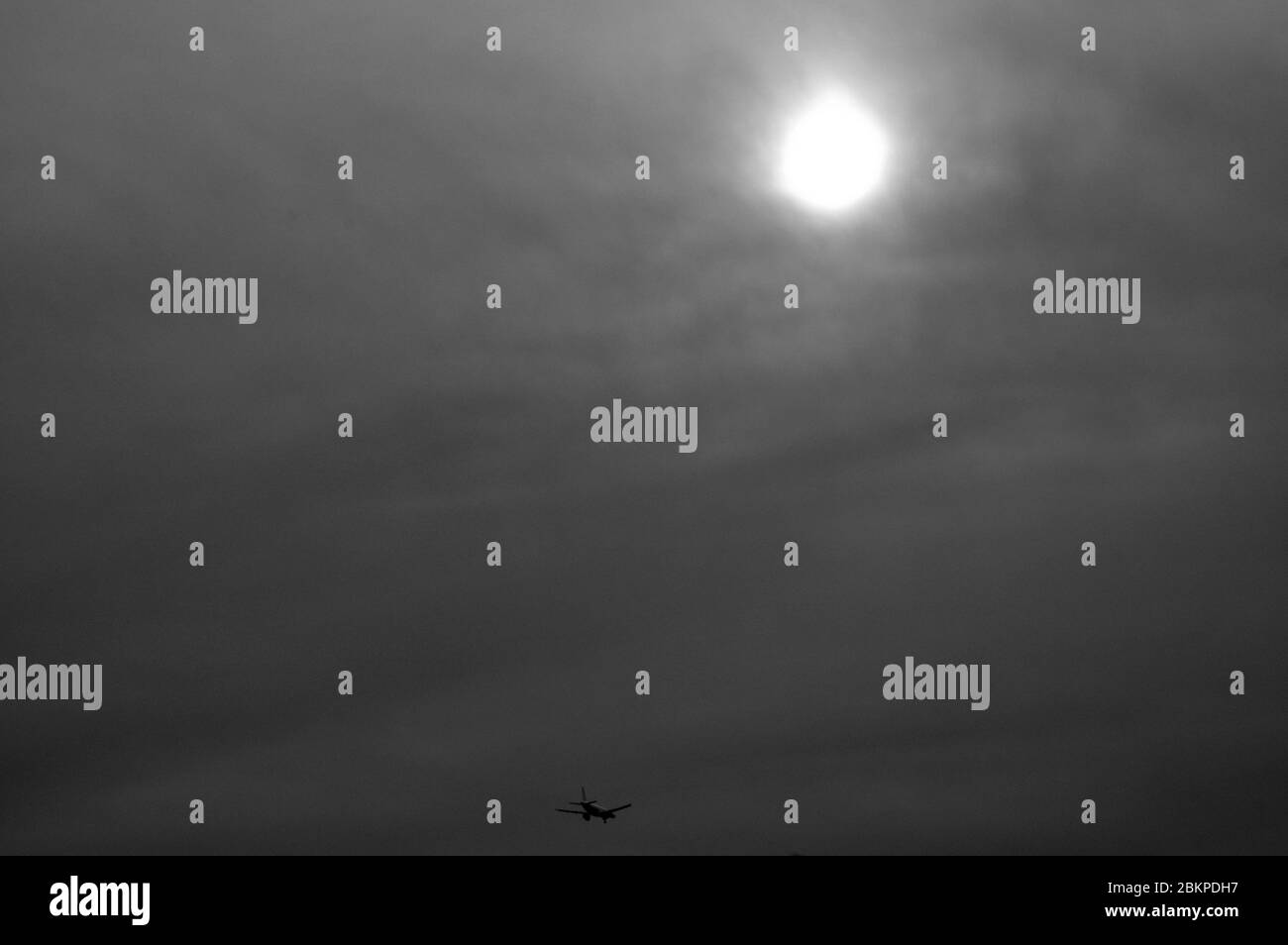 Before summer storm Black and White Stock Photos & Images - Alamy