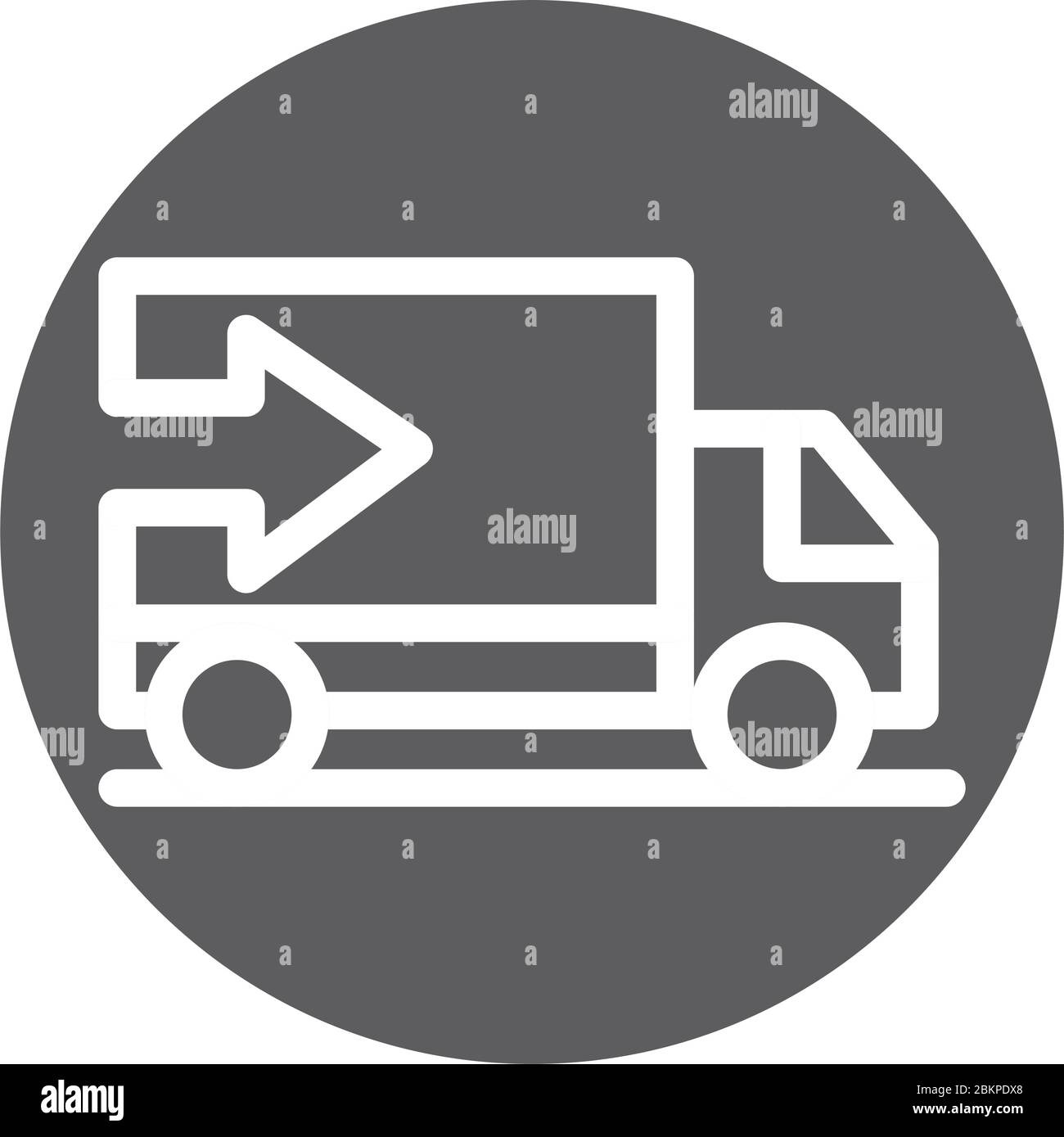 delivery cargo service logistic truck transport vector illustration ...