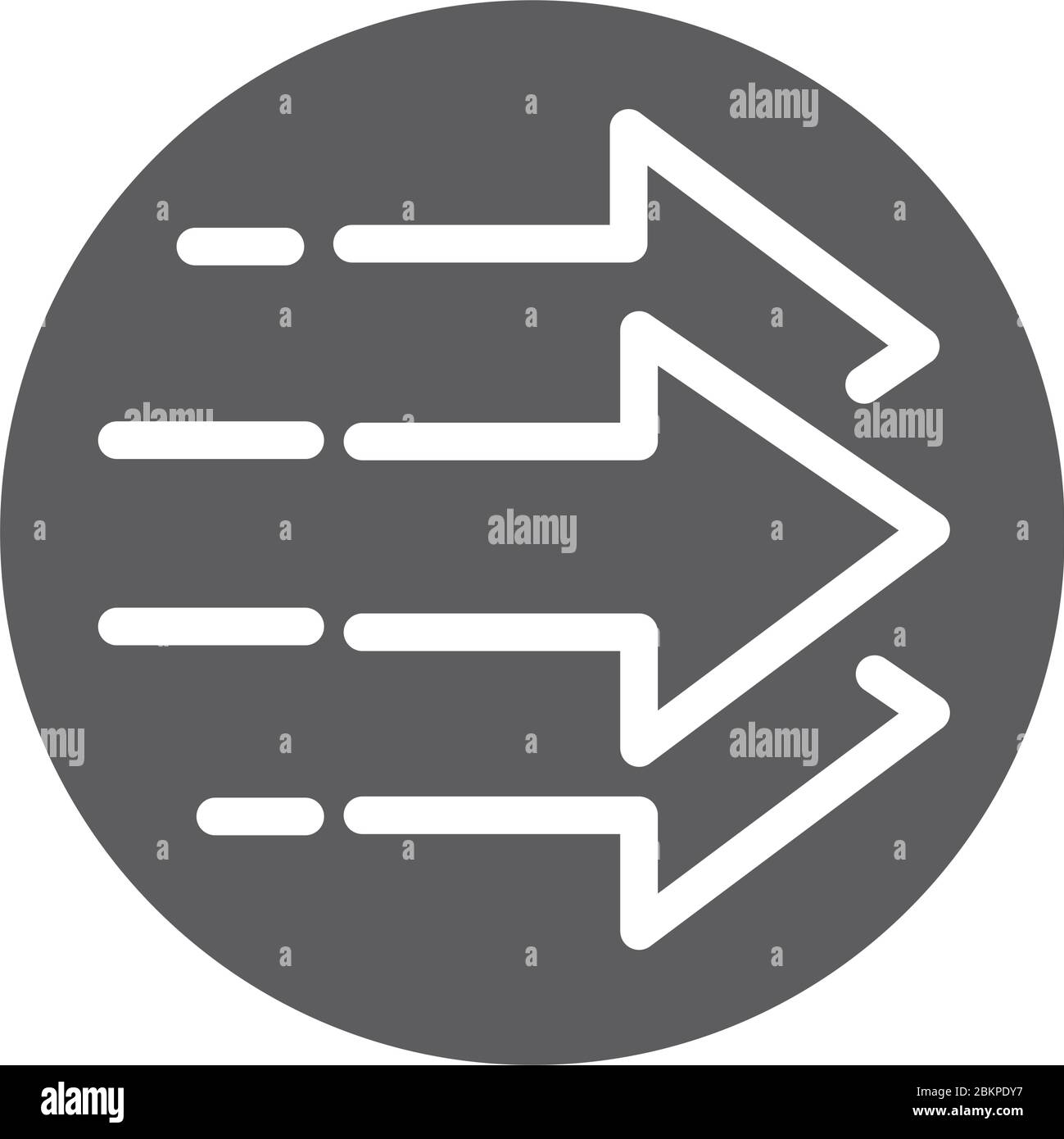 arrows guide direction position block style icon vector illustration ...