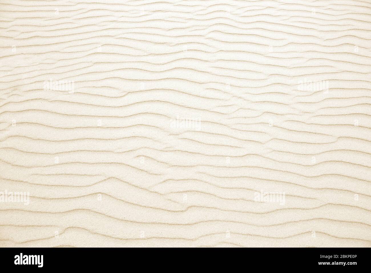 Close up view of color stripes made by water waves. Sand stripes ...