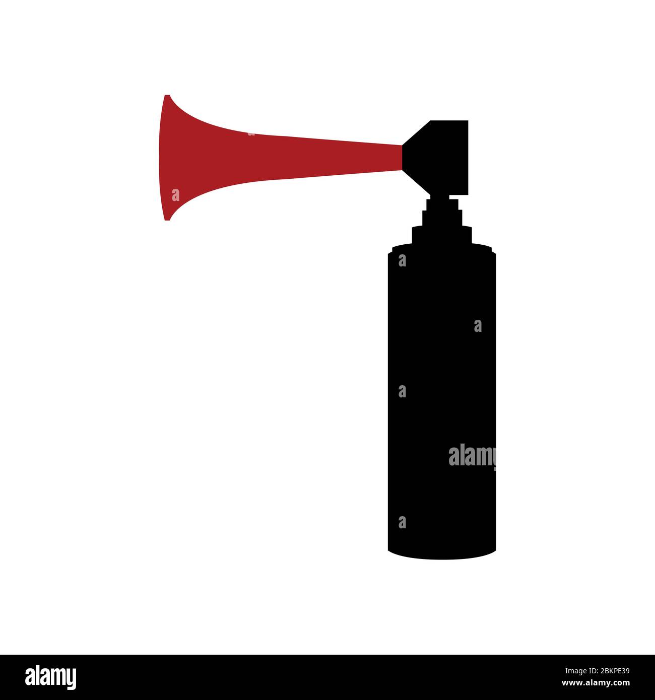 Air horn icon, minimalist vector illustration symbol Stock Vector Image ...