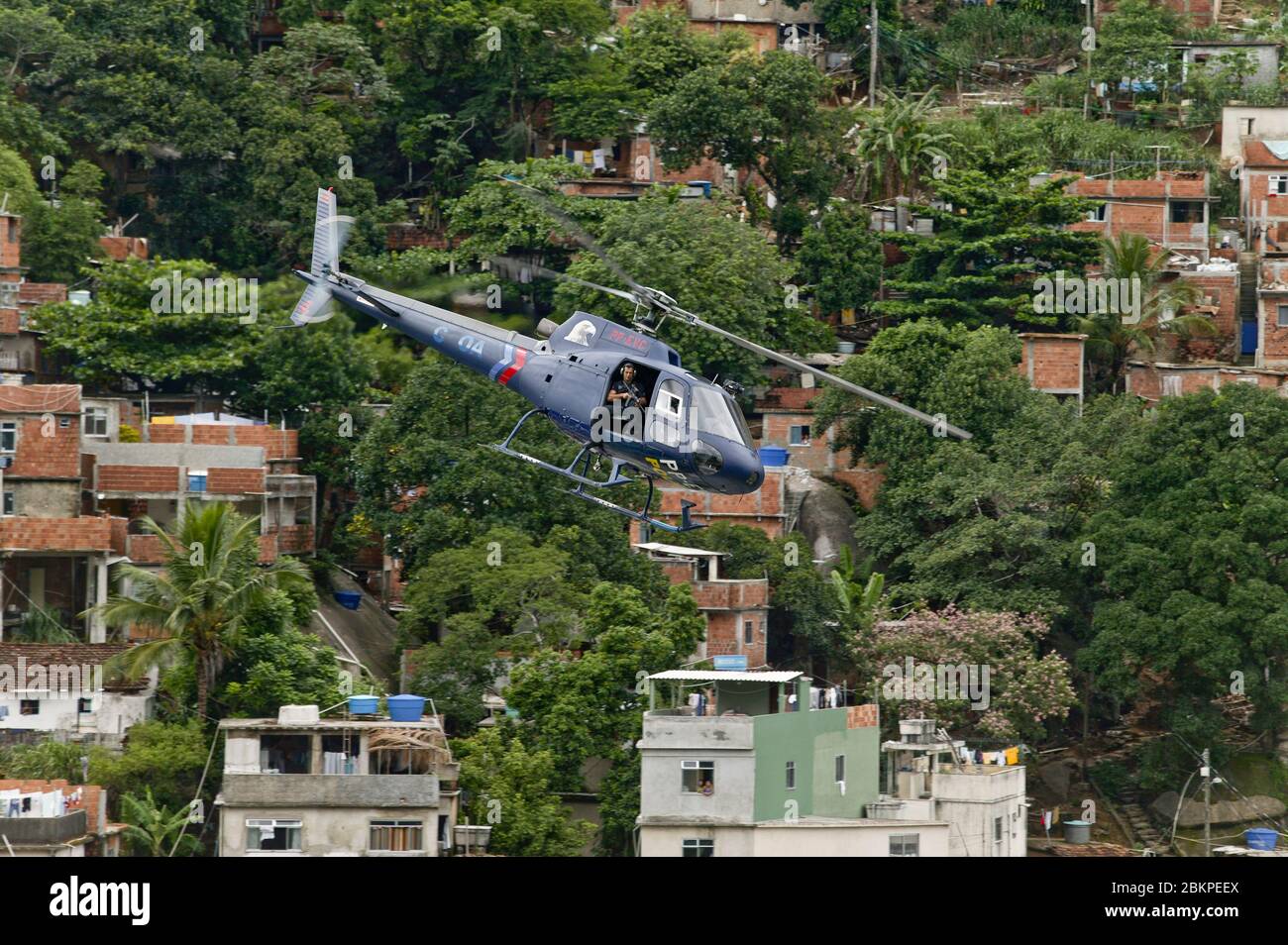 Rio police helicopter hi-res stock photography and images - Alamy